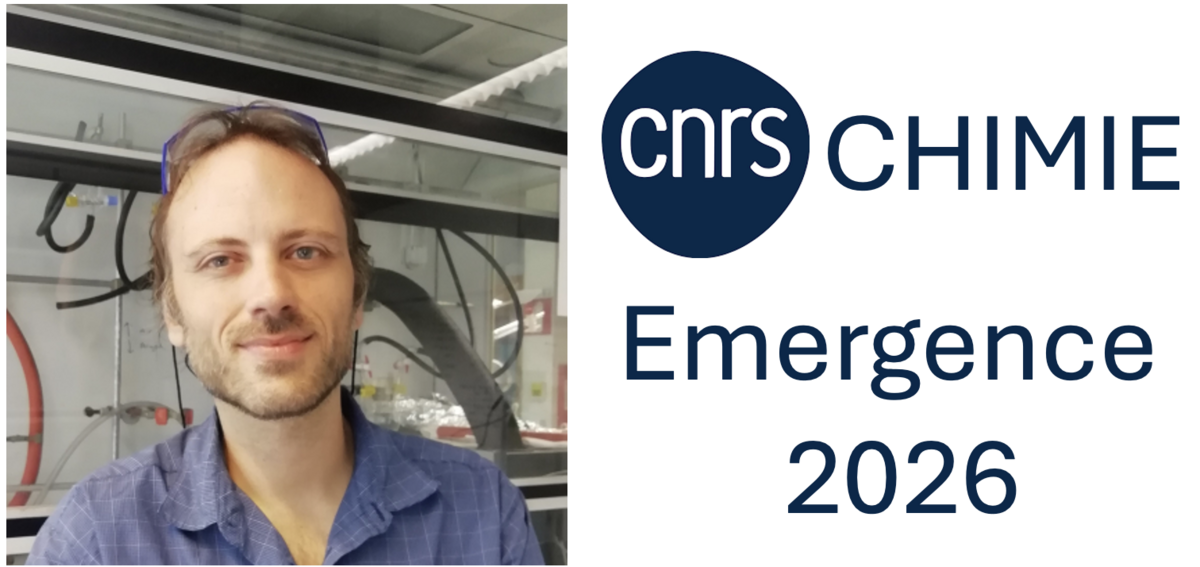 Nicolas Kern sélectionné parmi les lauréats de l’Emergence @CNRS Chimie ...